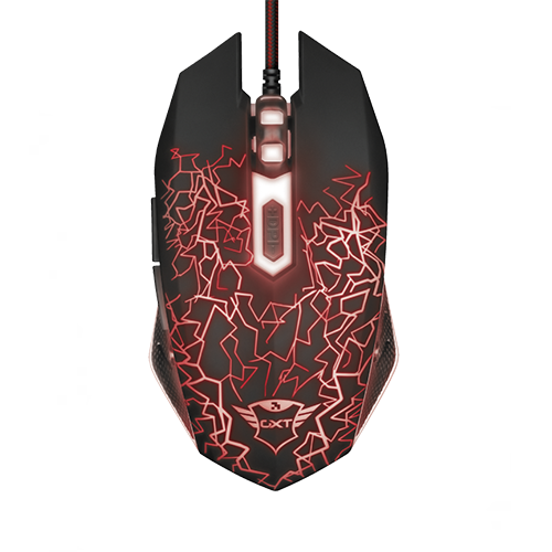 Mouse Gamer Trust Gxt 105 Izza Illuminated Negro – Prophone