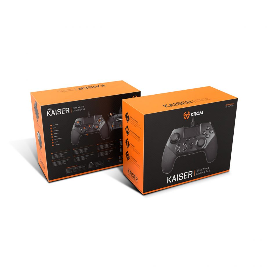 Control Joystick Usb Krom Kaiser Wired Pc Ps3 Ps4 - Prophone