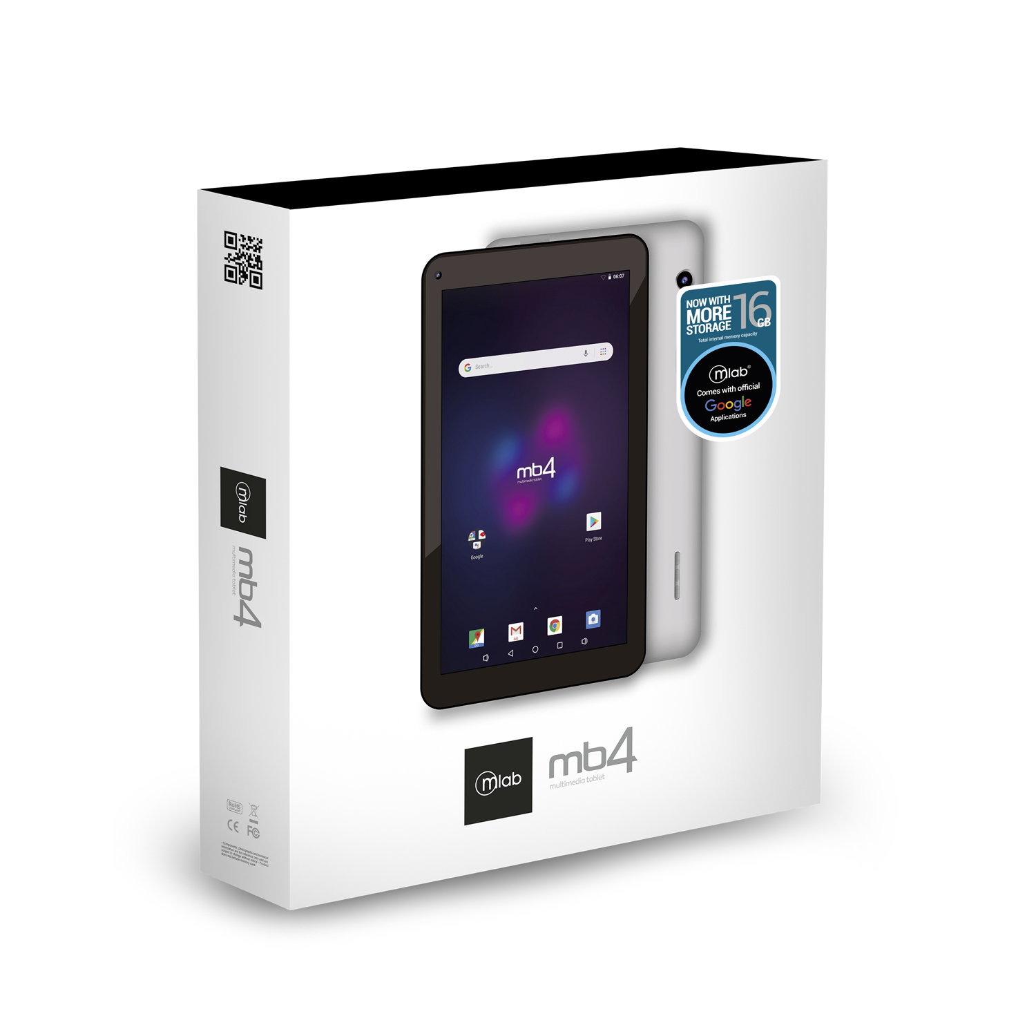 Microlab Tablet 7 Mb4 Quad Core 16 Gb Wifi Blanco 8759 – Prophone