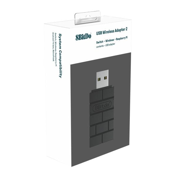 Adaptador 8bitdo Bluetooh Usb Pc Switch Xbox Ps4 Ps5 Ps3 Negro – Prophone