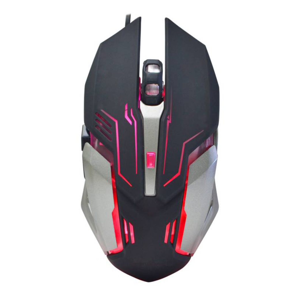 Mouse Gamer Inferno Njoytech Rgb 2400dpi Negro - Prophone