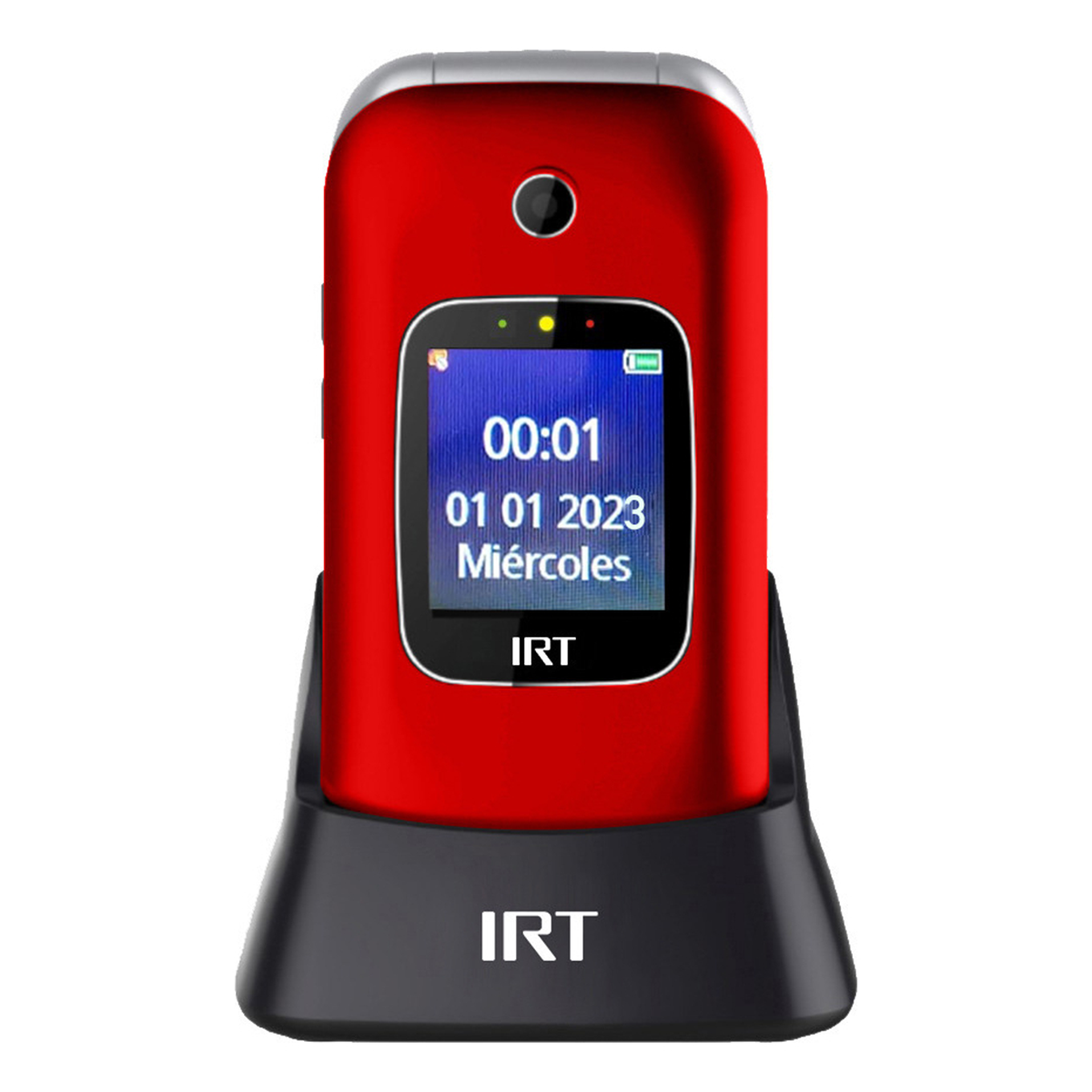 Telefono Celular Senior Adulto Mayor Irt 4g Lte Irt Rojo - Prophone