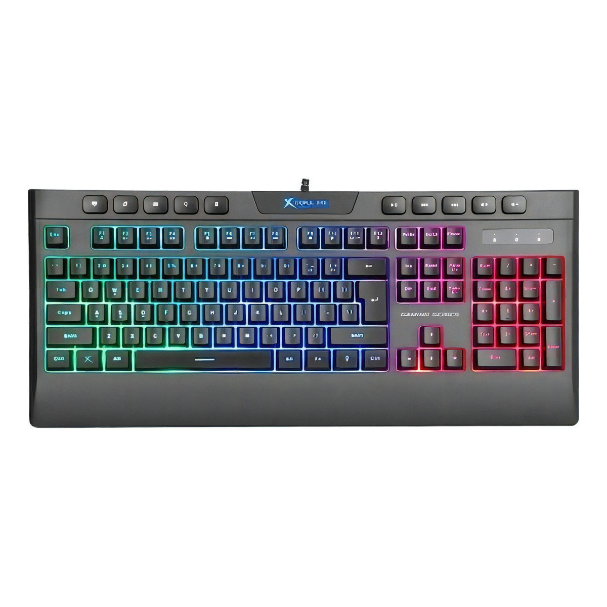 Teclado Gamer Membrana Xtrike Me Kb-508 Sp Rgb Negro – Prophone