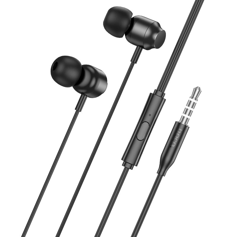 Audífonos In Ear Hoco M122 3.5mm Power Metal Negro - Prophone