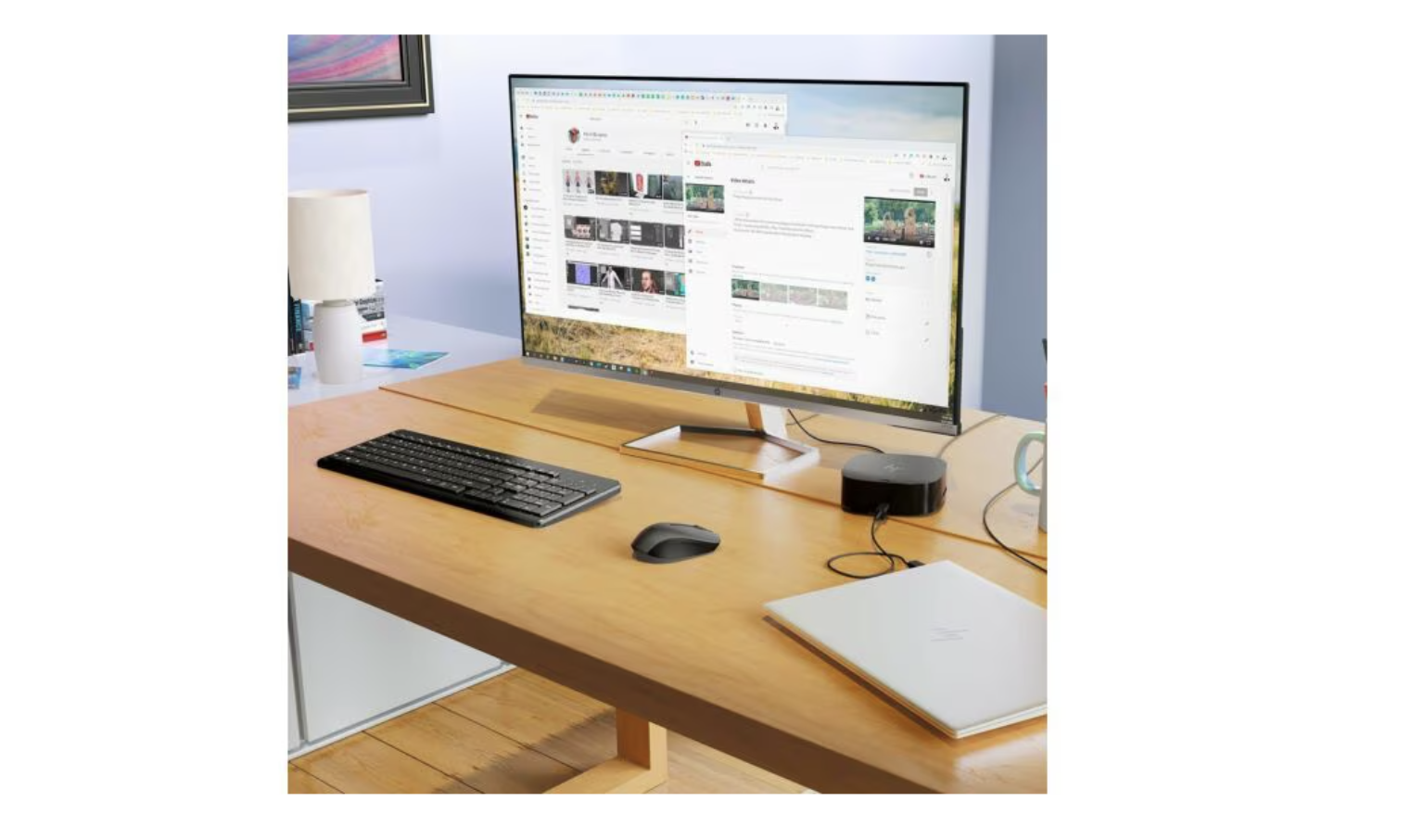 Kit Teclado + Mouse Inalambrico Hp 330 (2V9E6AA) Negro - Prophone